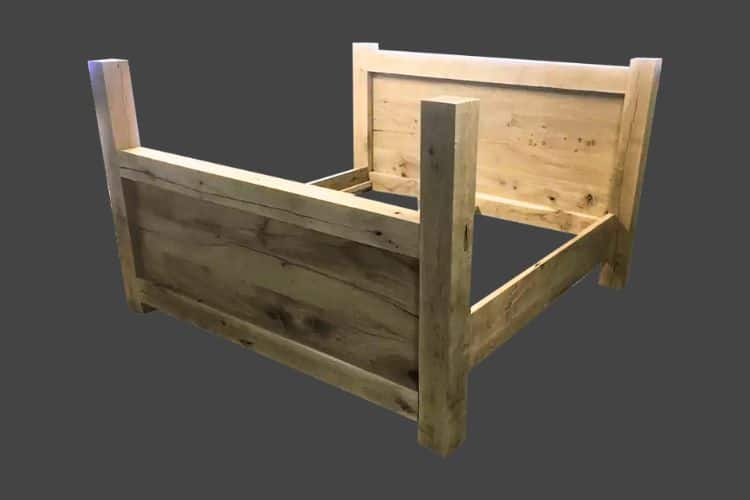 🛠️ Eiken bedden, op maat gemaakt van massief eikenhout - Weij Maatwerk ...